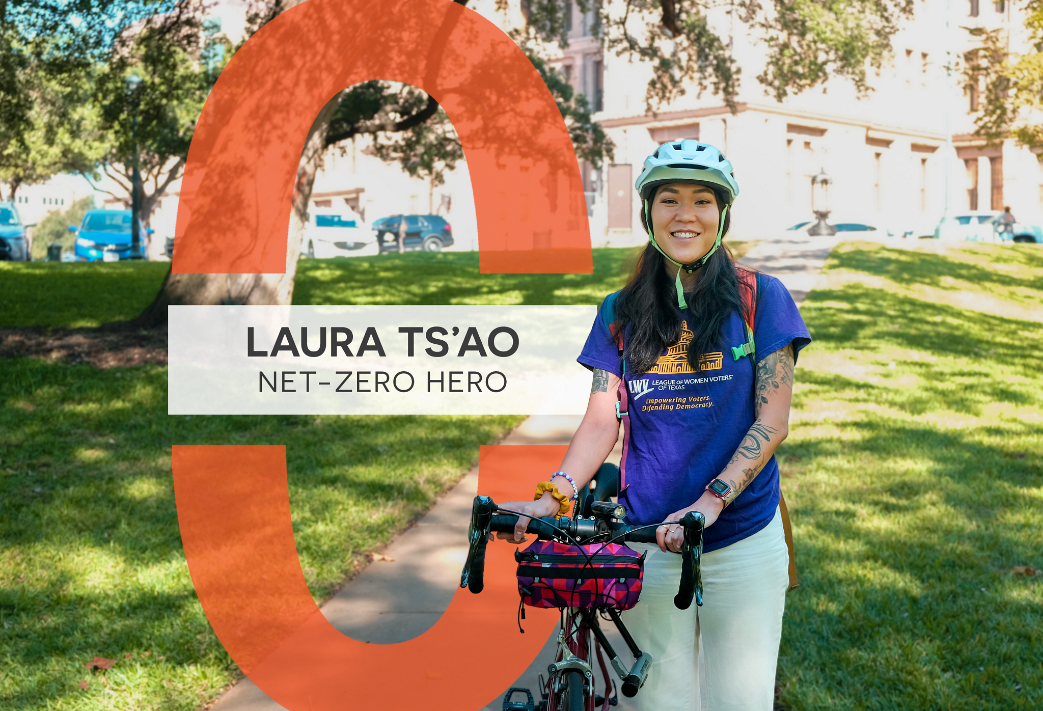 Net-Zero Hero: Laura Ts'ao | AustinTexas.gov